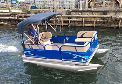 New Compact Pontoon from Halifax’ New Star Marine - Canadian Boating