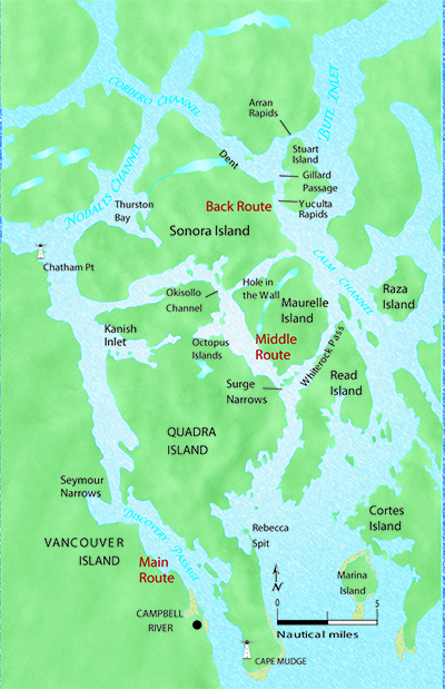 The passages north of Desolation Sound Part 1 - Canadian Boating