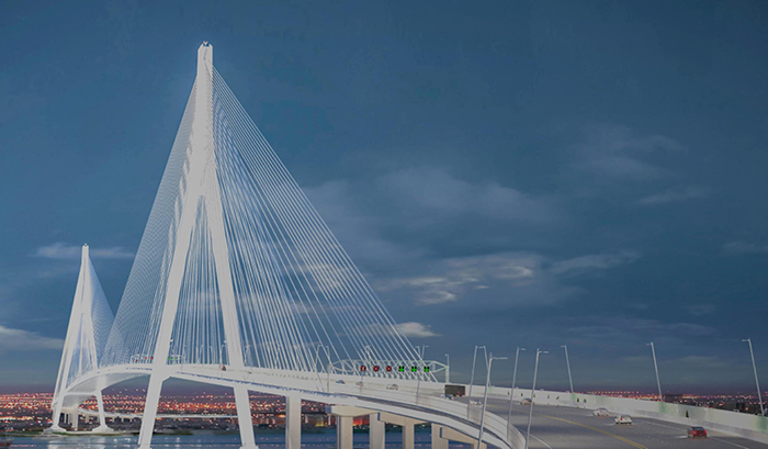 The Gordie Howe Bridge – From the River - Canadian Boating